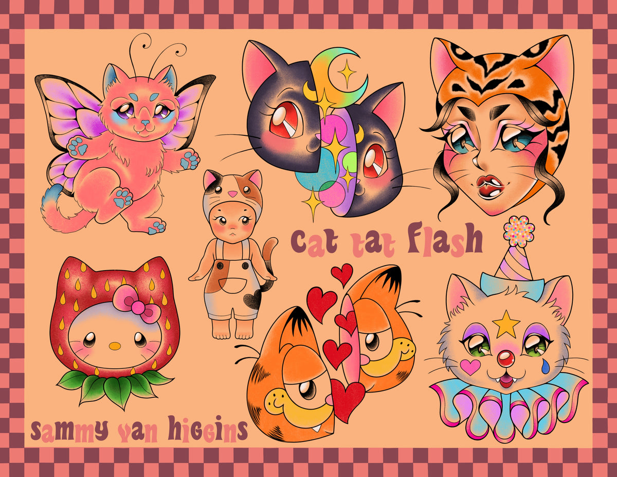 Cat Tat Flash – Sammy Van Higgins