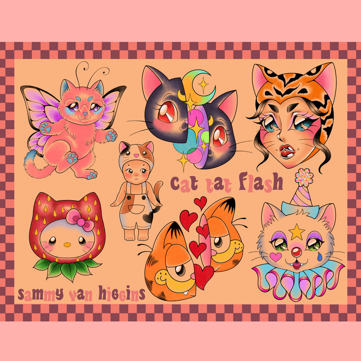 Cat Tat Flash – Sammy Van Higgins